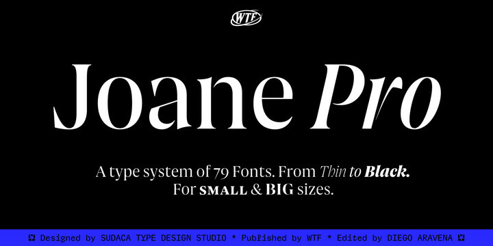 Joane Pro Font Family - Free Font