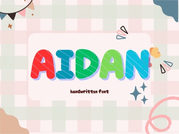 Aidan Font - Free Font