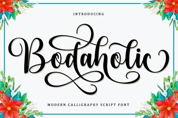 Bodaholic Font - Free Font
