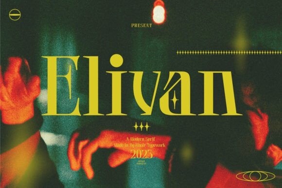 Elivan Font - Free Font