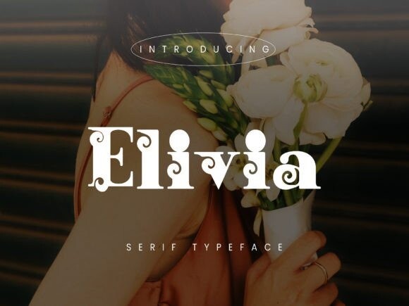 Elivia - Modern Serif Font - Free Font