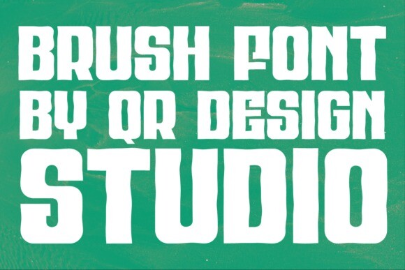 Gequica Sporexyn Brush Font - Free Font