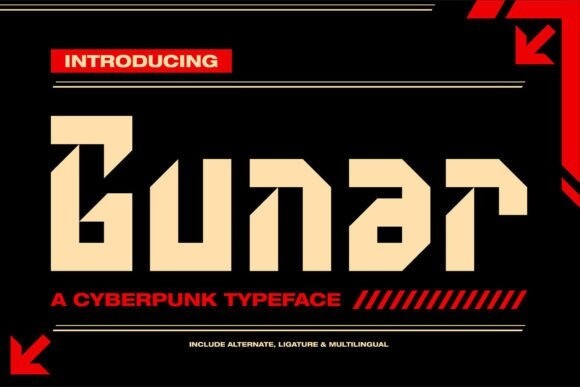 Gunar Font - Free Font
