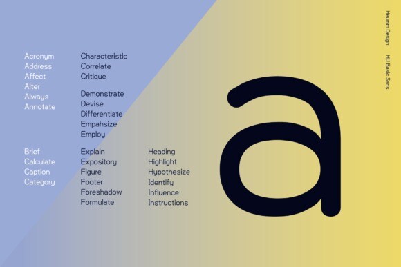 HU Basic Sans Font - Free Font