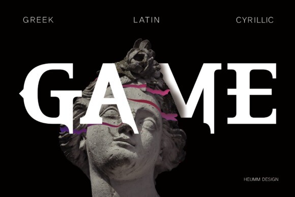Hu Thegame Font - Free Font