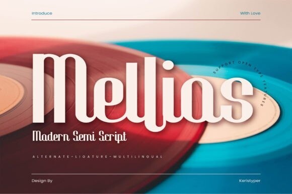 Mellios Font - Free Font