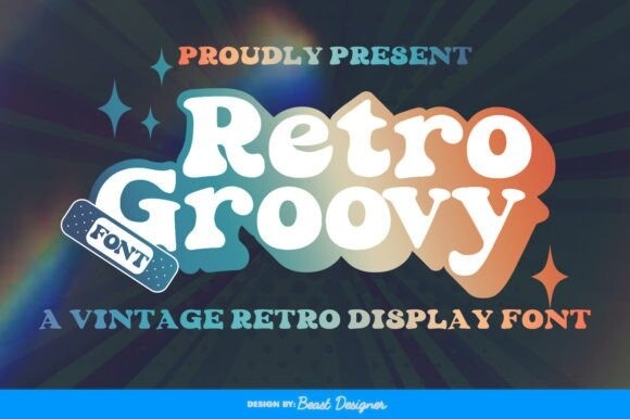 Retro Groovy Font - Free Font