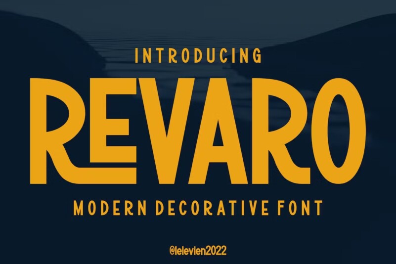 Revaro - Free Font