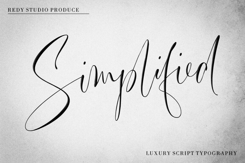 Simplified – Casual Chic Font - Free Font