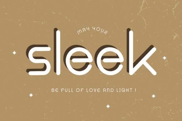 Sleek Font - Free Font