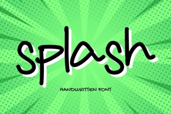 Splash Font - Free Font
