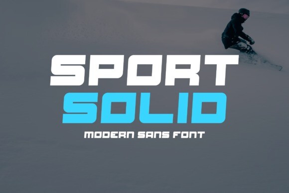 Sport Solid Font - Free Font
