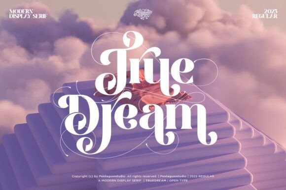 True Dream Font - Free Font