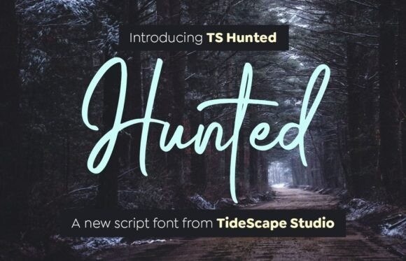Ts Hunted Font - Free Font