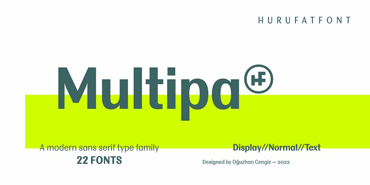 Multipa Font Family - Free Font