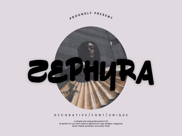 Zephyra Font - Free Font