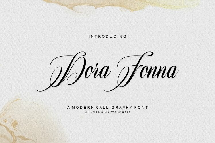 Dora Fonna Font - Free Font
