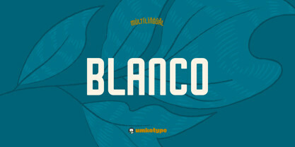 Blanco font - Free Font