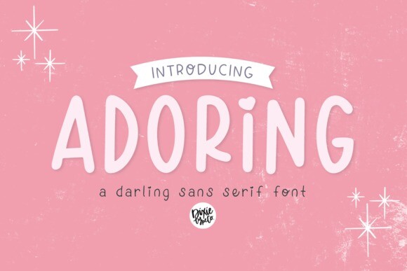 Adoring Font - Free Font