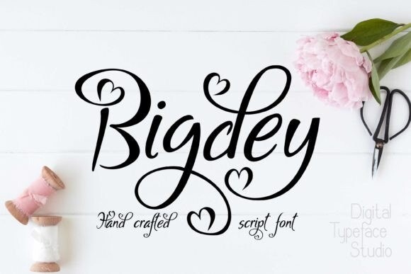 Bigdey Font - Free Font