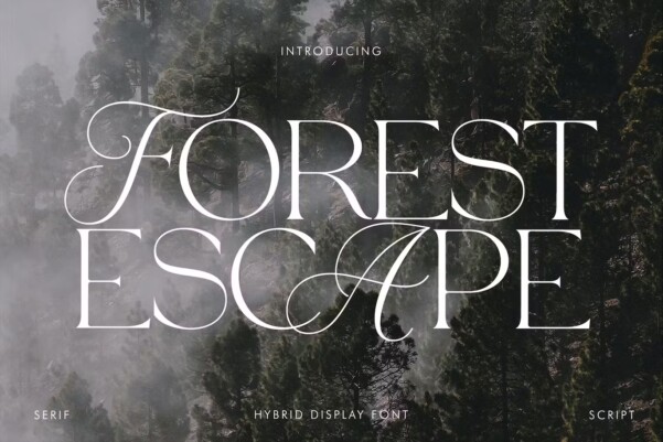 Forest Escape Font - Free Font