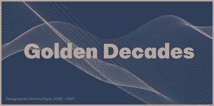 Golden Decades Font Family - Free Font