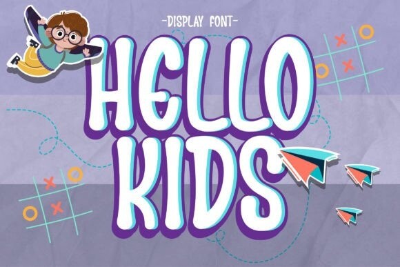 Hello Kids Font - Free Font