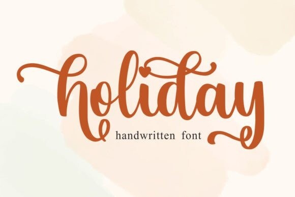 Holiday Script Font - Free Font