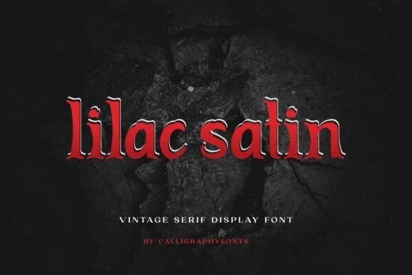 Lilac Satin Font - Free Font