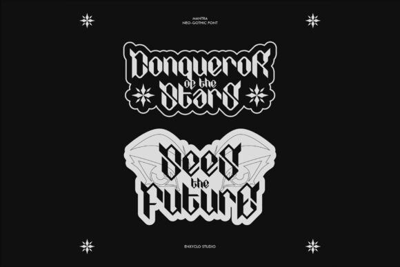 MANTRA - Neo Gothic Font - Free Font