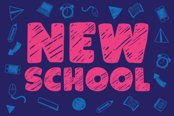 New School Font - Free Font