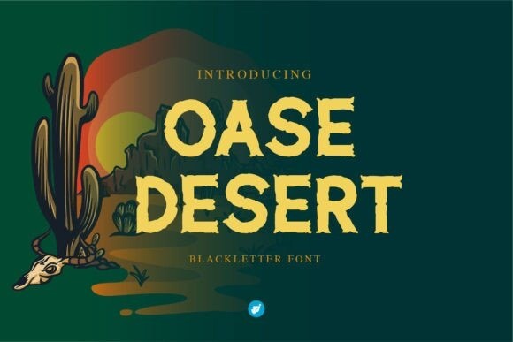 Oase Desert Font - Free Font