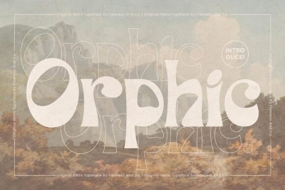 Orphic font - Free Font