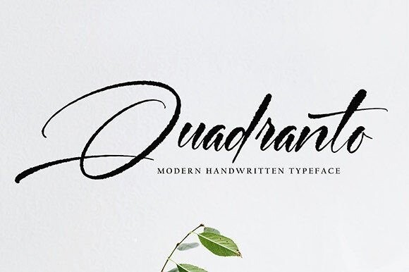 Quadranto Font - Free Font