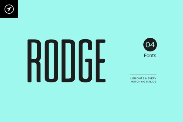 RODGE Font - Free Font