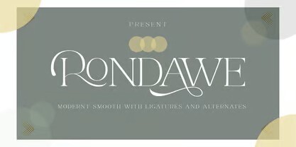 Rondawe Font - Free Font