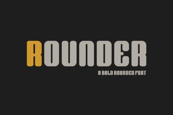 Rounder Font - Free Font