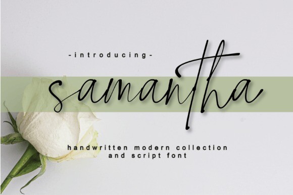 Samantha Script Font - Free Font