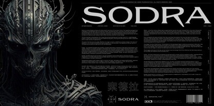 Sodra Font - Free Font