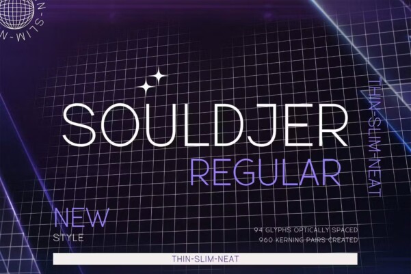 Souldjer Font - Free Font