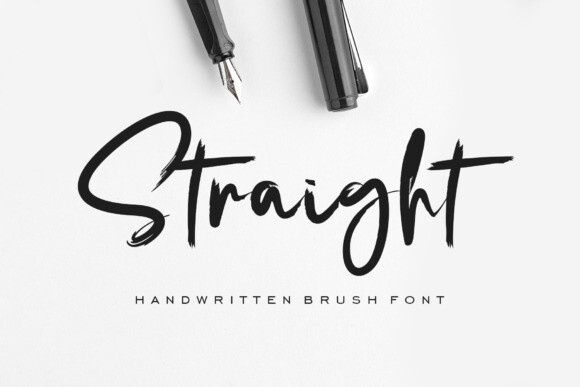 Straight Font - Free Font