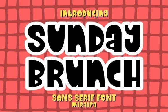 Sunday Brunch Font - Free Font