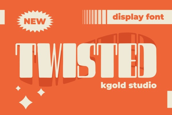 Twisted Font - Free Font