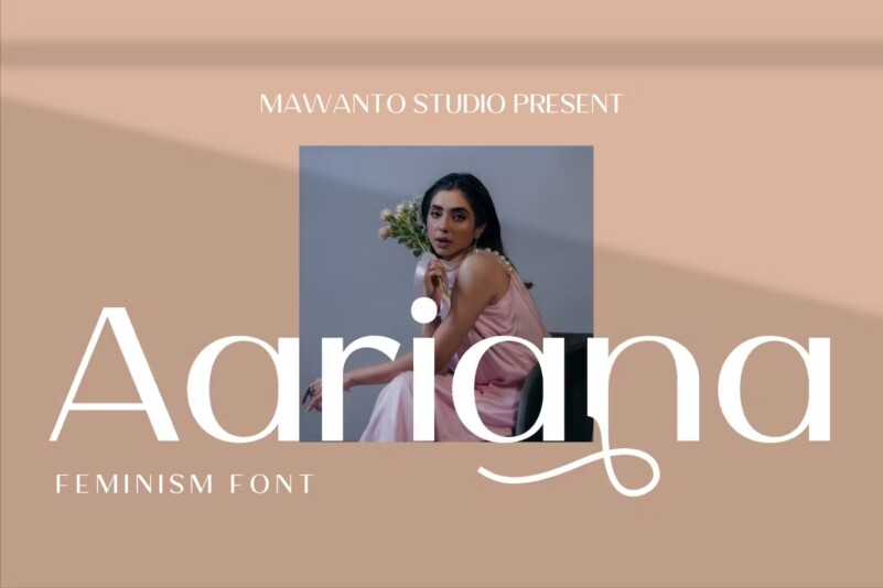 Aariana - feminism font - Free Font