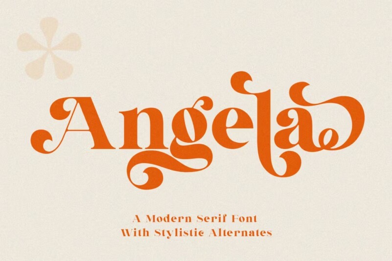 Angela - Free Font