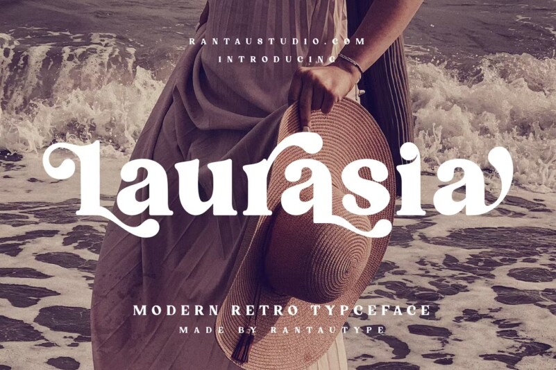 Laurasia Retro Serif Font - Free Font