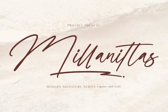 Millanittas Font - Free Font