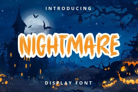 Nightmare Font - Free Font