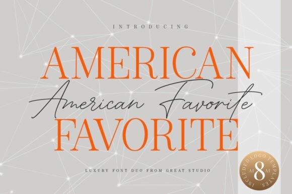 American Favorite Font Duo - Free Font