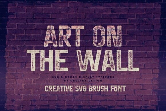 Art On The Wall Font - Free Font